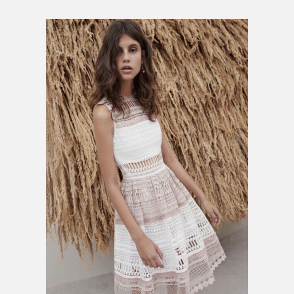Alexis | Dresses | Alexis Cutout Lace Embroidered Sleeveless Melania ...